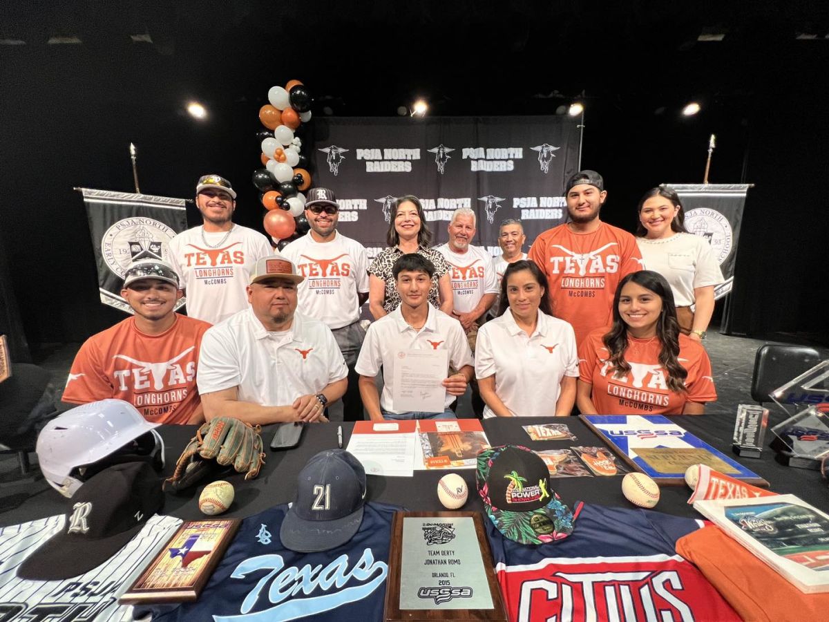 PSJA North senior signs acceptance letter to UT Austin School of ...