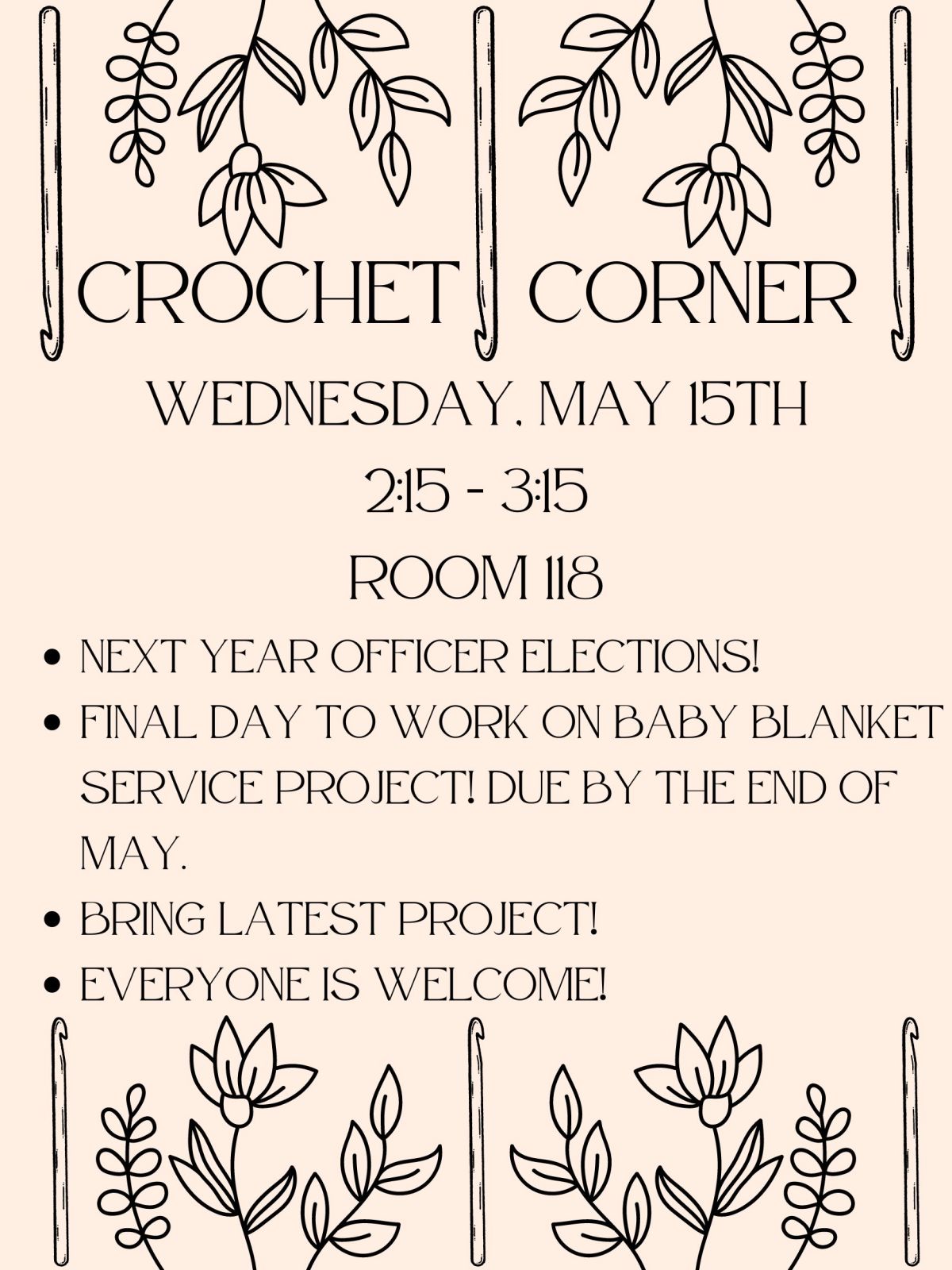 Crochet Corner Meeting | Post Details
