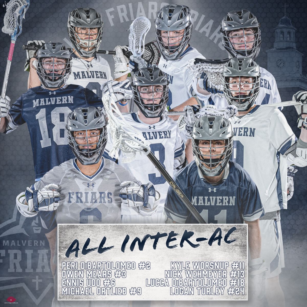 Eight Friars Named to the Inter-Ac All-League Lacrosse Team | Malvern ...