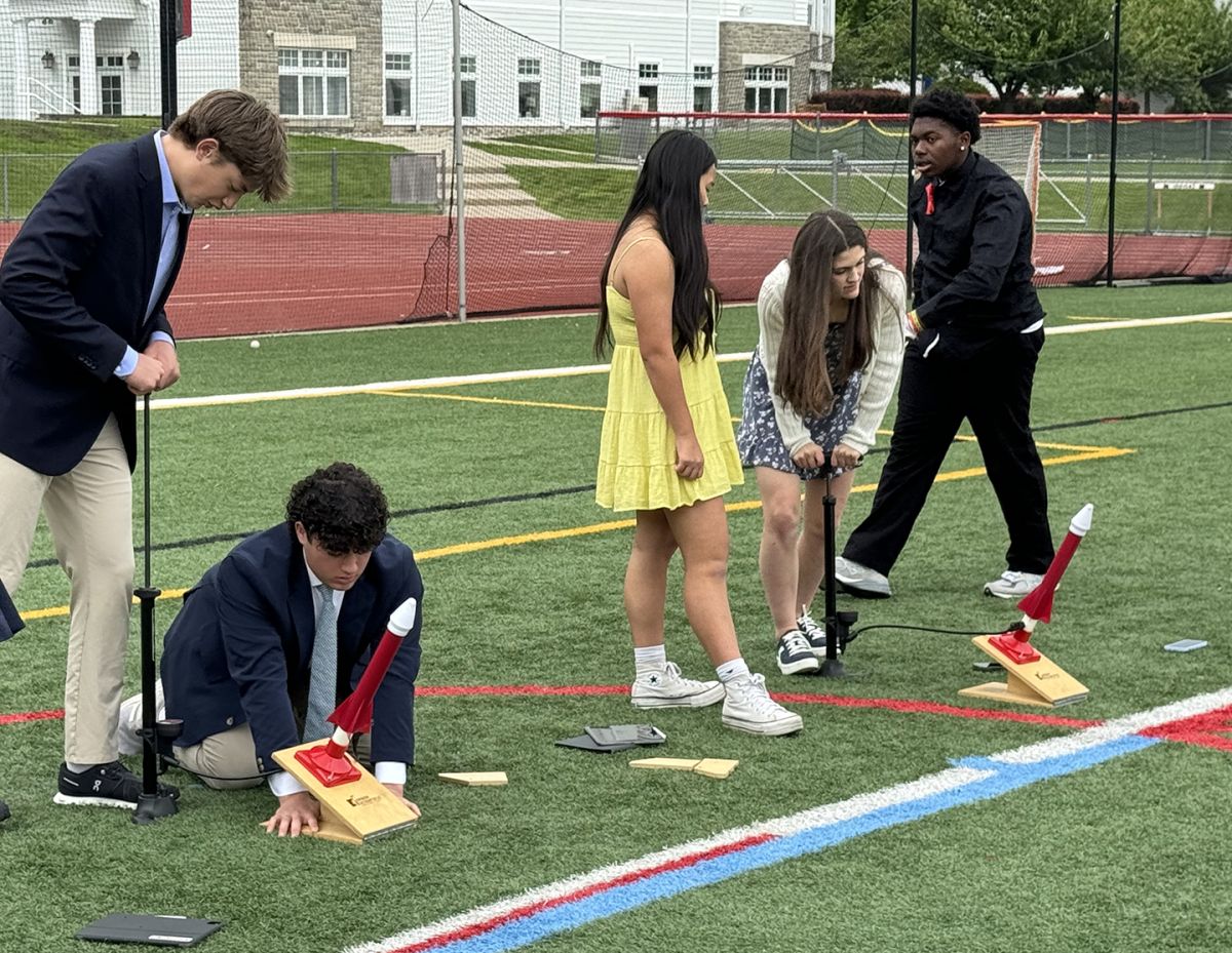 Sky-High Science: Physics Students Launch Rockets on Burke Field ...