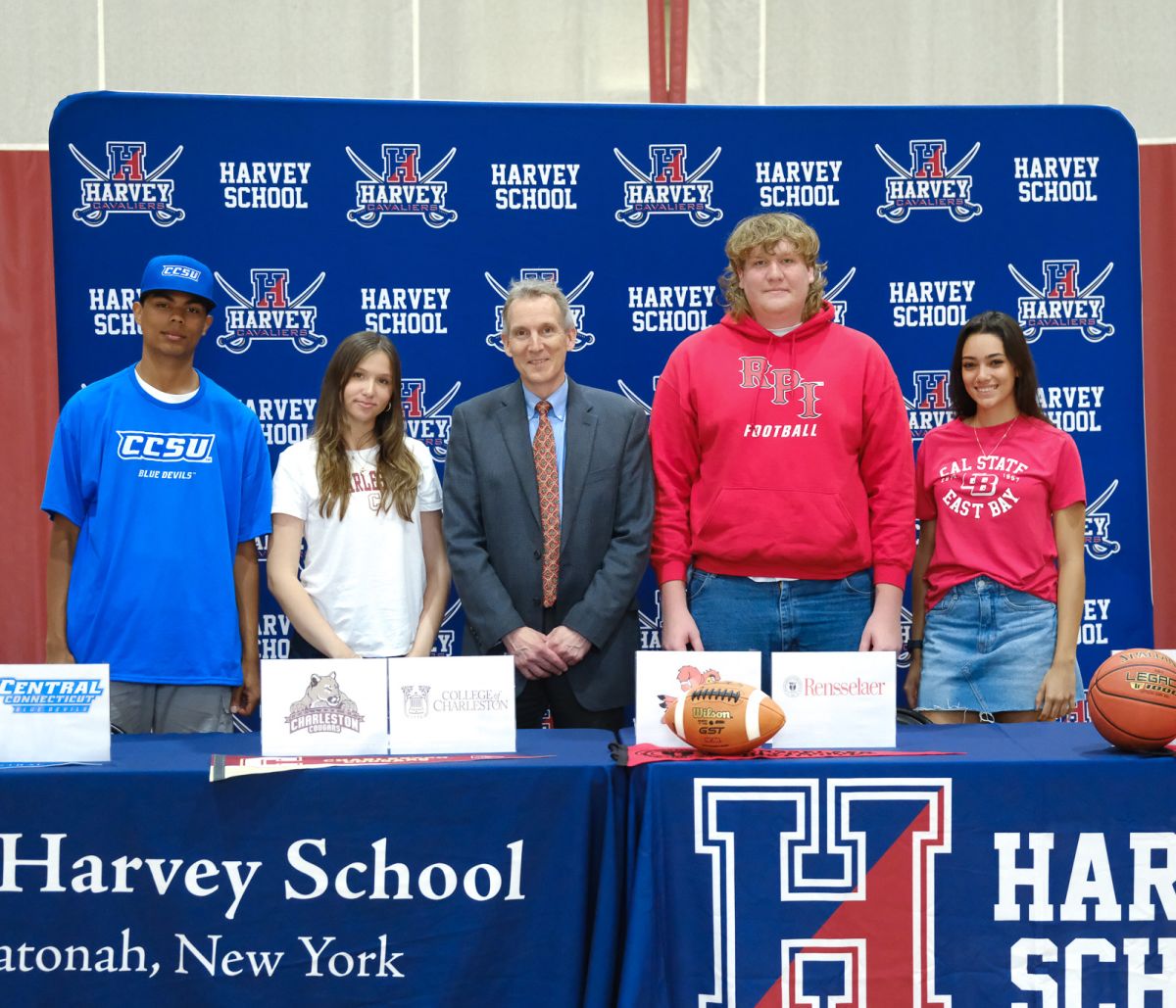 Harvey Salutes Student-Athletes College Signings | Featured News