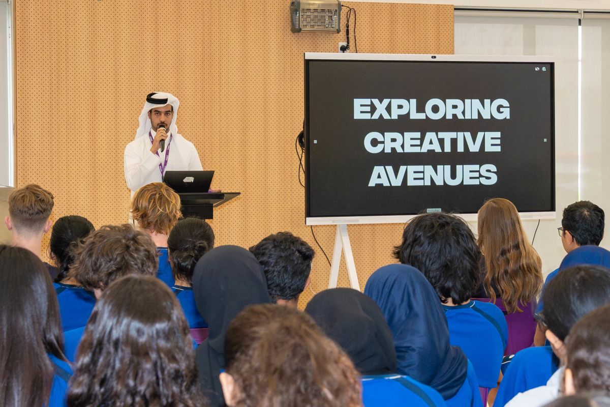Qatari filmmaker shares insights with Doha College students | Default ...