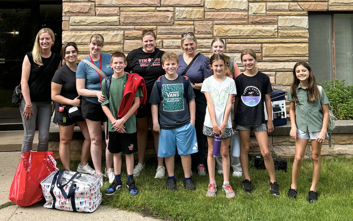 5th Graders Team Up With Exodus World Service | Timothy Christian Schools