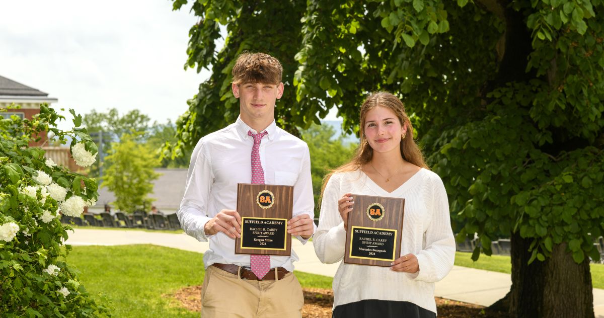 2024 Rachel R. Carey Spirit Award | News Item - Suffield Academy