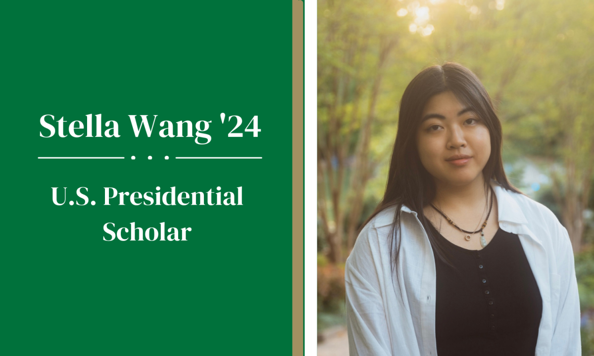 Stella Wang Named U.S. Presidential Scholar | News - Jesuit High School