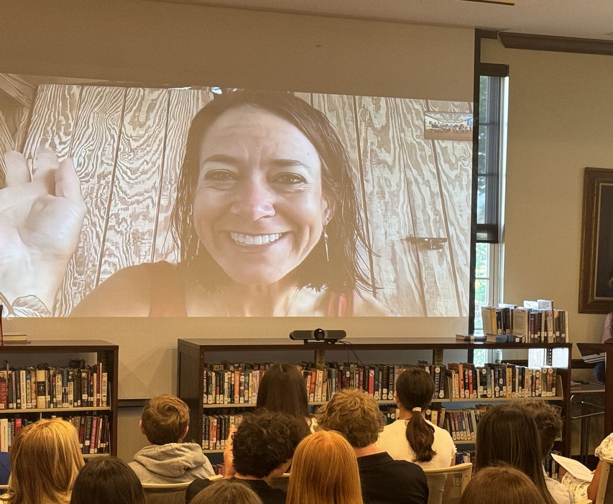 Pentagon Memorial Designer Julie Beckman '91 Speaks to 8th Grade Class ...