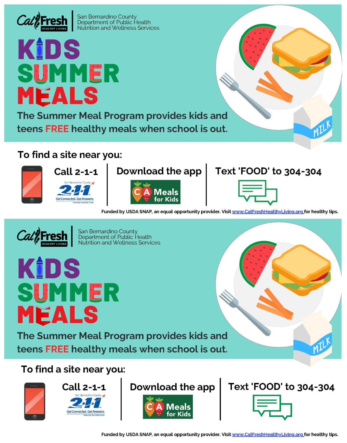 Kids Summer Meal Program | Single-Posts-NEWS