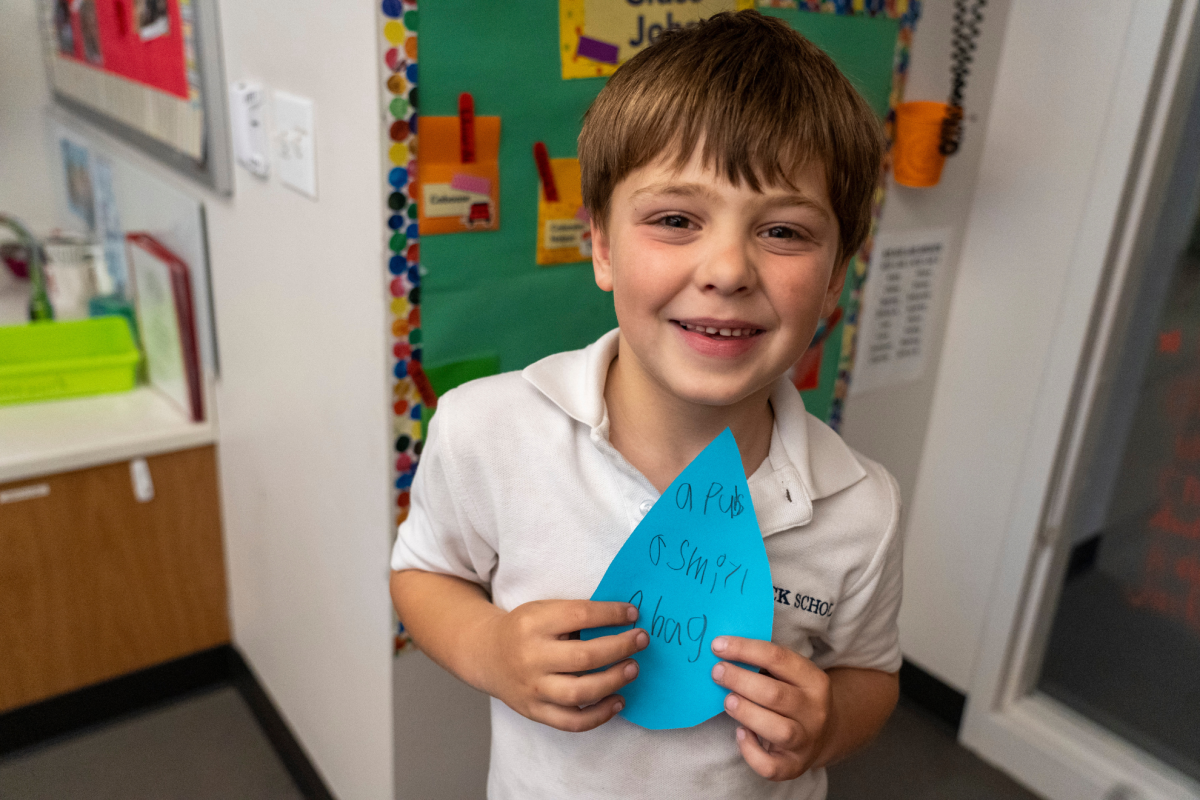 Kindergartners Learn to Fill Buckets with Big Hearts! | News Post Page