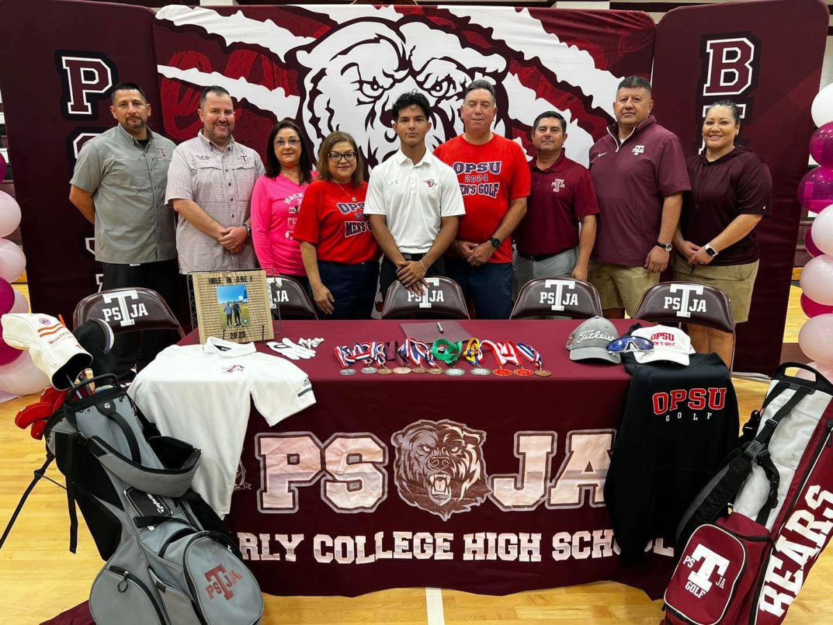 PSJA Early College High School Golf Player Signs to Oklahoma Panhandle ...