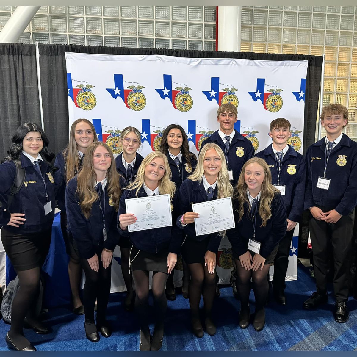 Joshua FFA students earn Lonestar Degrees | Joshua ISD News Details