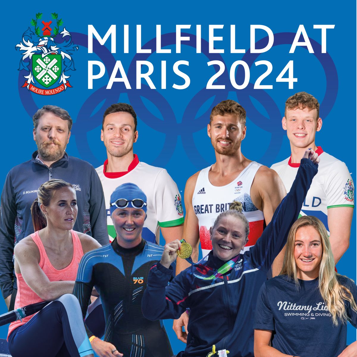 Millfield 14 selected for 2024 Olympic and Paralympic Games | News Details