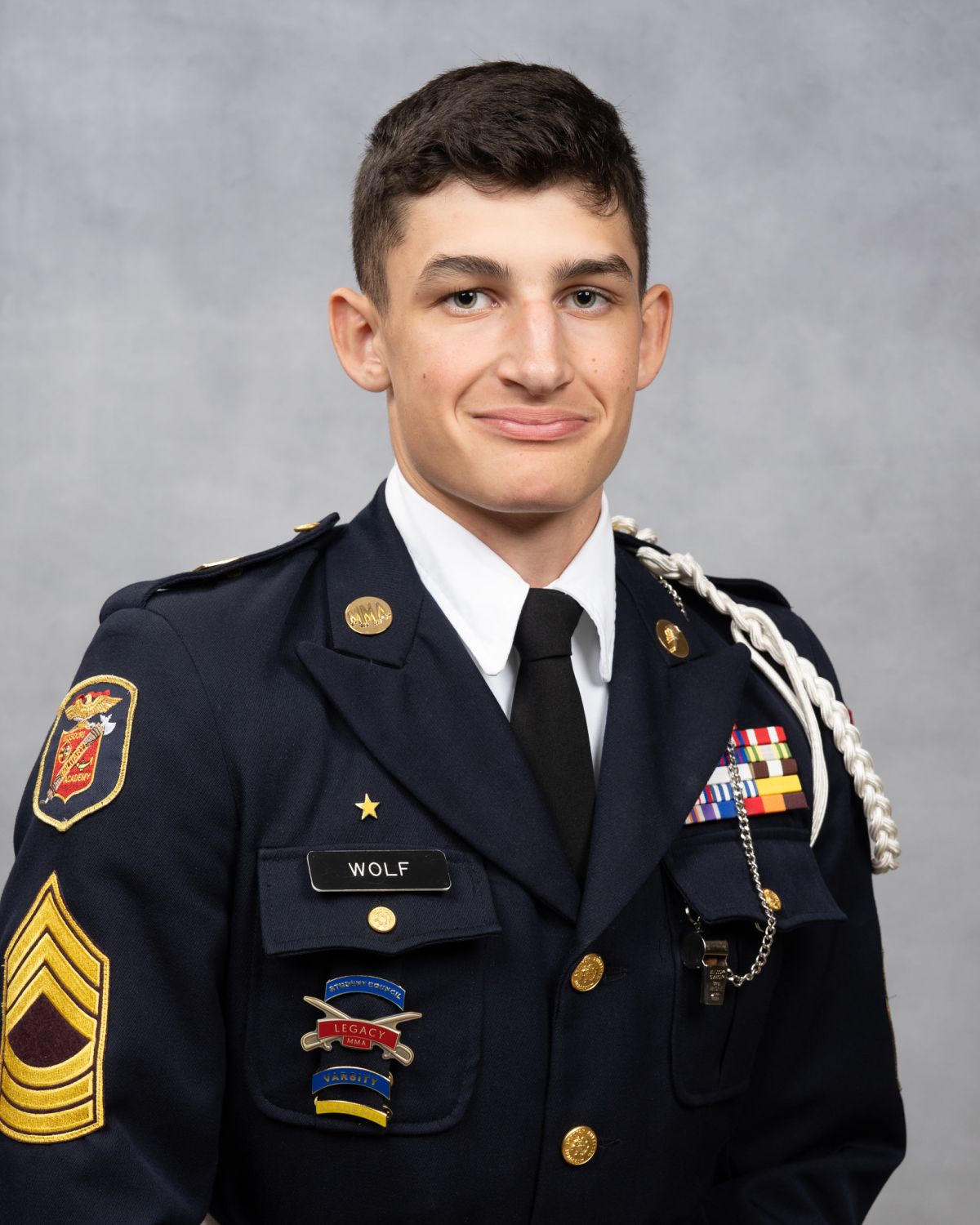 Parade Color Guard Commander Luke Wolf | News Details