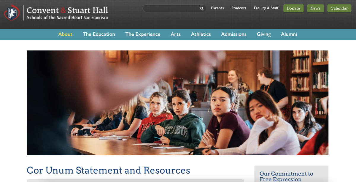 Cor Unum Statement and Resources | Convent & Stuart Hall