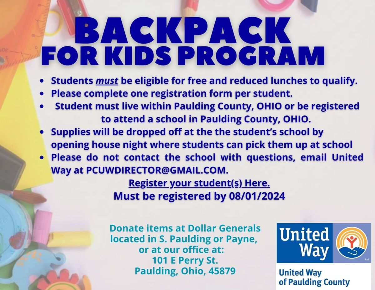 United Way of Paulding County Backpack for Kids Program! | Post Detail