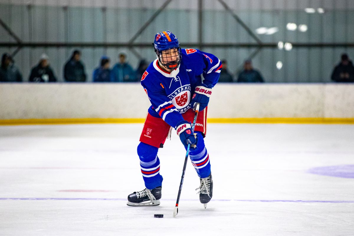 Caeden Herrington ’24 Participates in NHL Development Camp | story