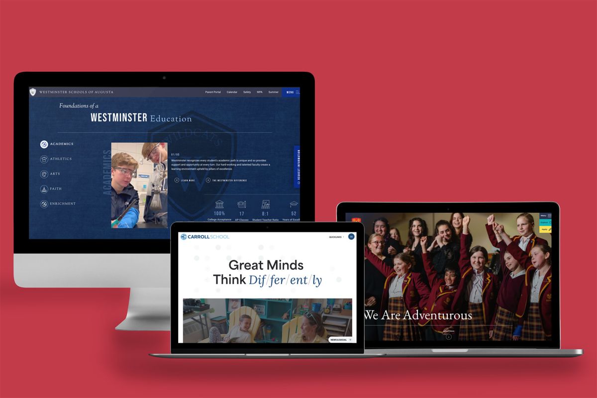 Private School Website Inspiration: July 2024 | Finalsite Blog