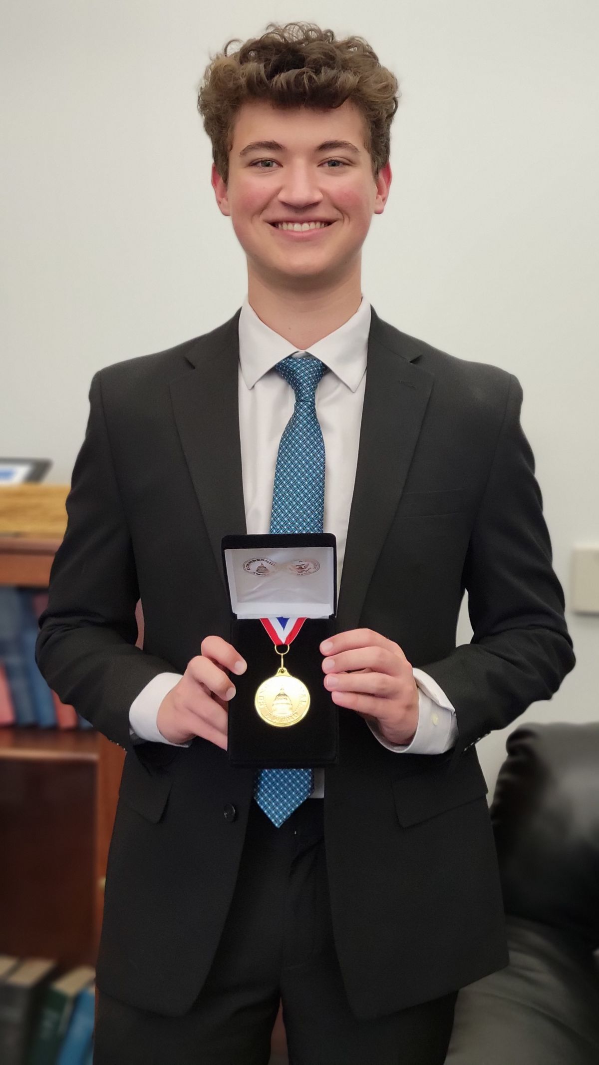 Lee's Summit West student presented with Congressional Award Medal ...