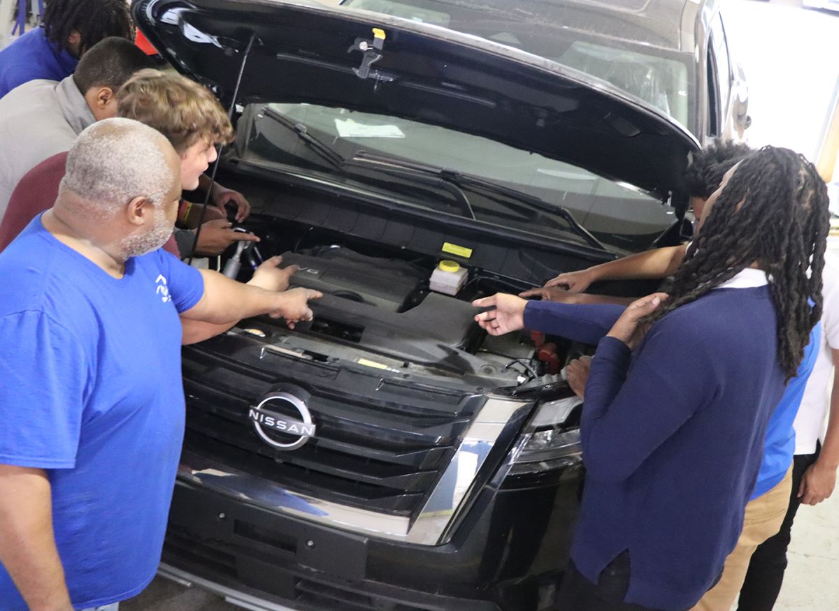 Automotive Service students receive surprise on return to classroom ...