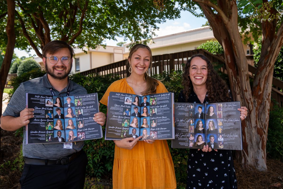 HCA Welcomes Alumni Trio Back to Campus | News Details
