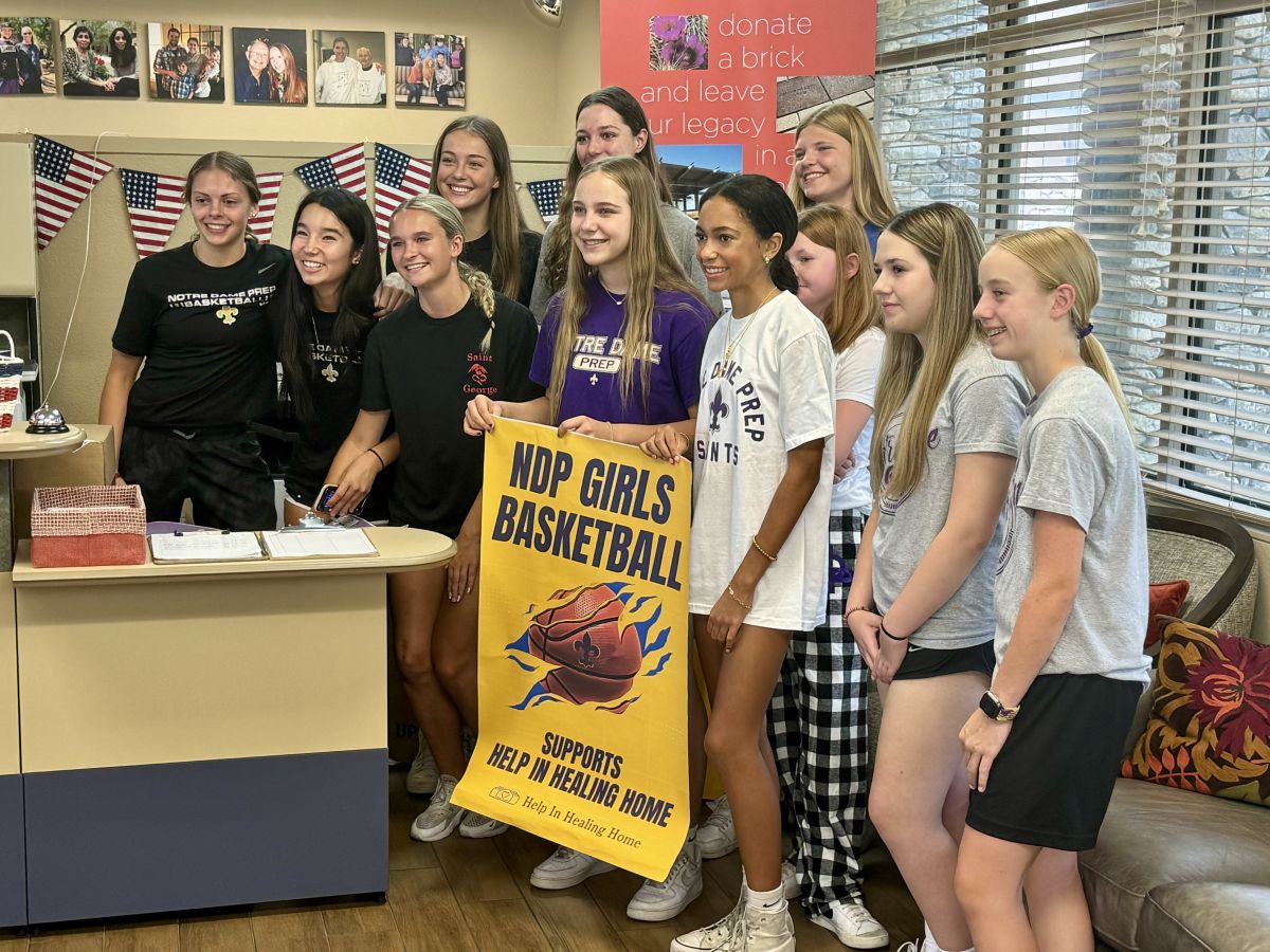 NDP Girls' Basketball Program Shows Kindness to the Very Ill | News Details