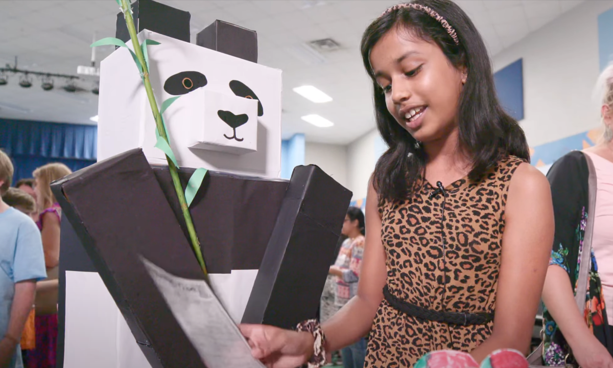 Trinity Fifth Graders Create 3D Animals for Volume Zoo | InFocus Videos ...