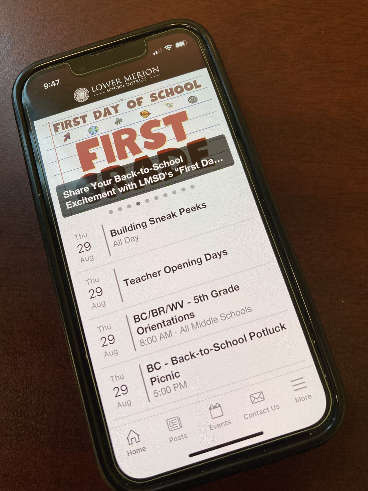 There's an app for that! Get the LMSD.org app for your mobile device ...
