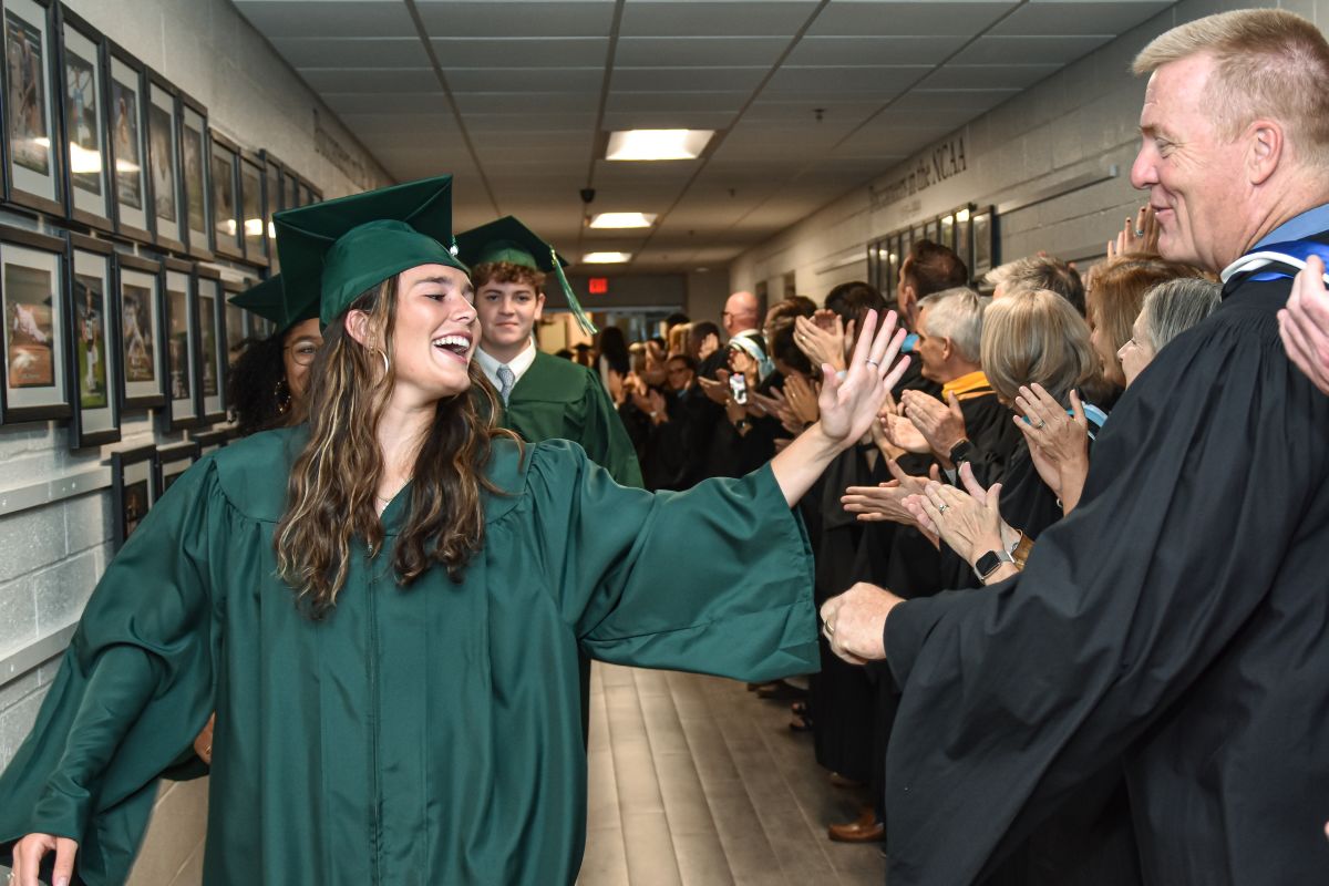 Faculty Celebrate Seniors at Graduation | School News Detail-Charlotte ...