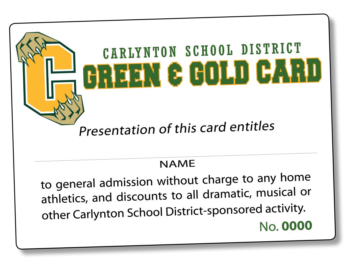Green and Gold Card | Posts Details/Default Board Post Page