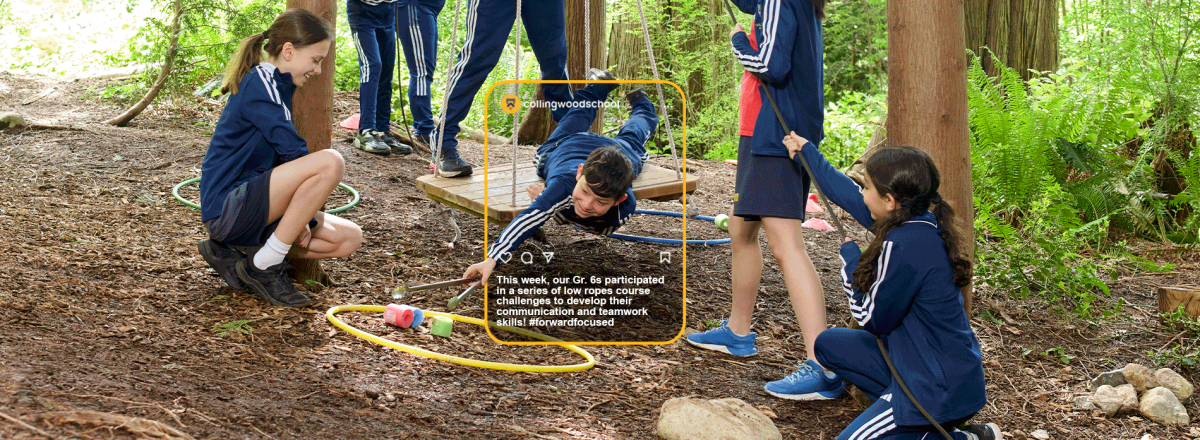 Low ropes come with a high reward at the Junior School | Forward Focused Learning