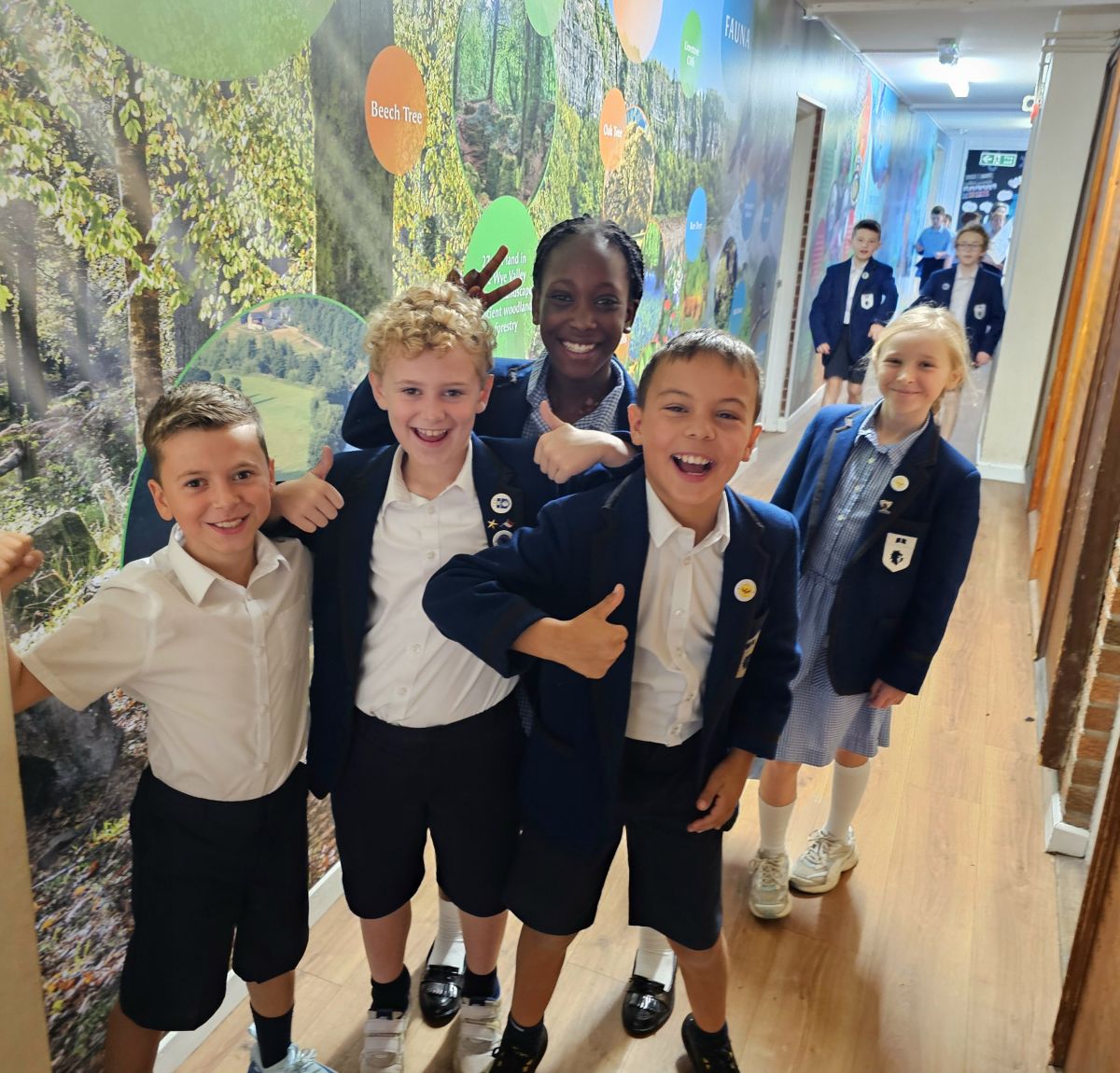 New Wall Art in the Science Corridor | Default Post