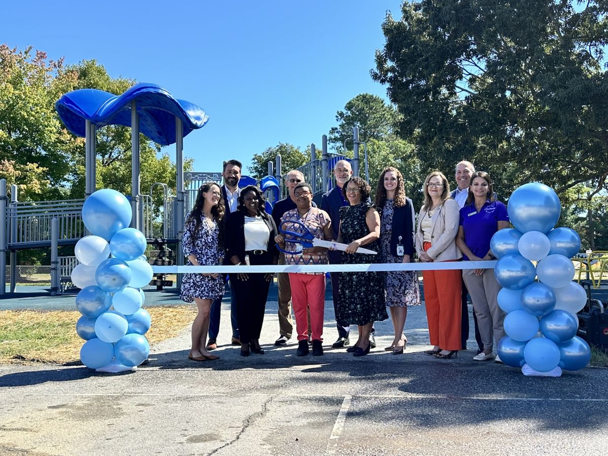 Ribbon cutting ceremony for our 1st accessible and inclusive playground ...