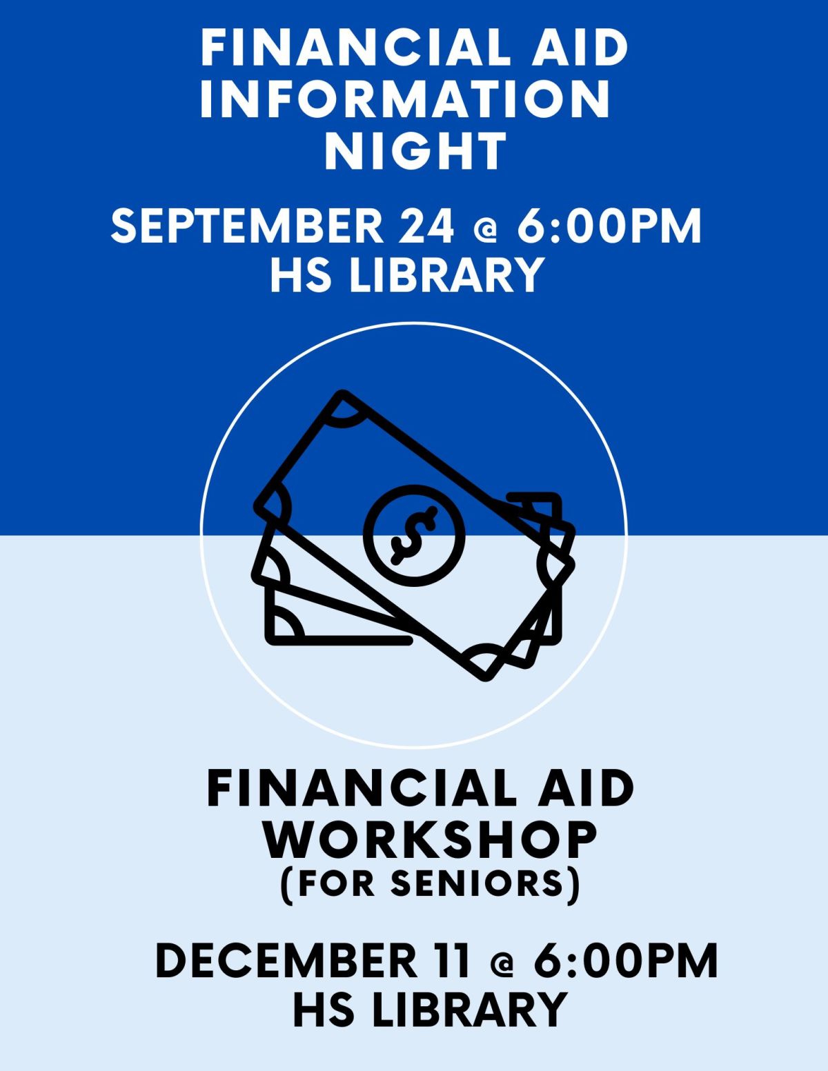 Don't Miss Financial Aid Information Night | Post Details