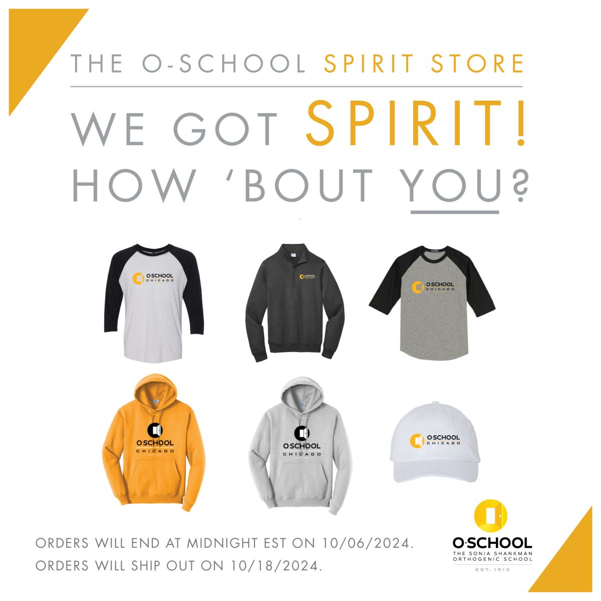 O-School Parent Association Launches O-School Spirit Store | Post