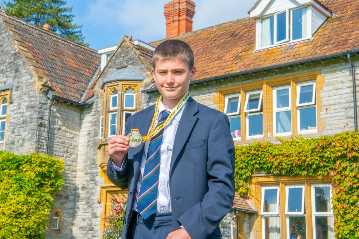 Millfield student claims silver for Great Britain at European Flag ...