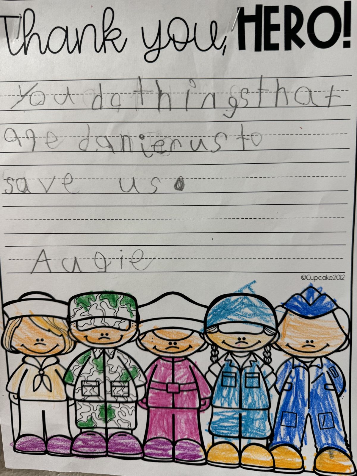 Writing To Our Heroes | News Details