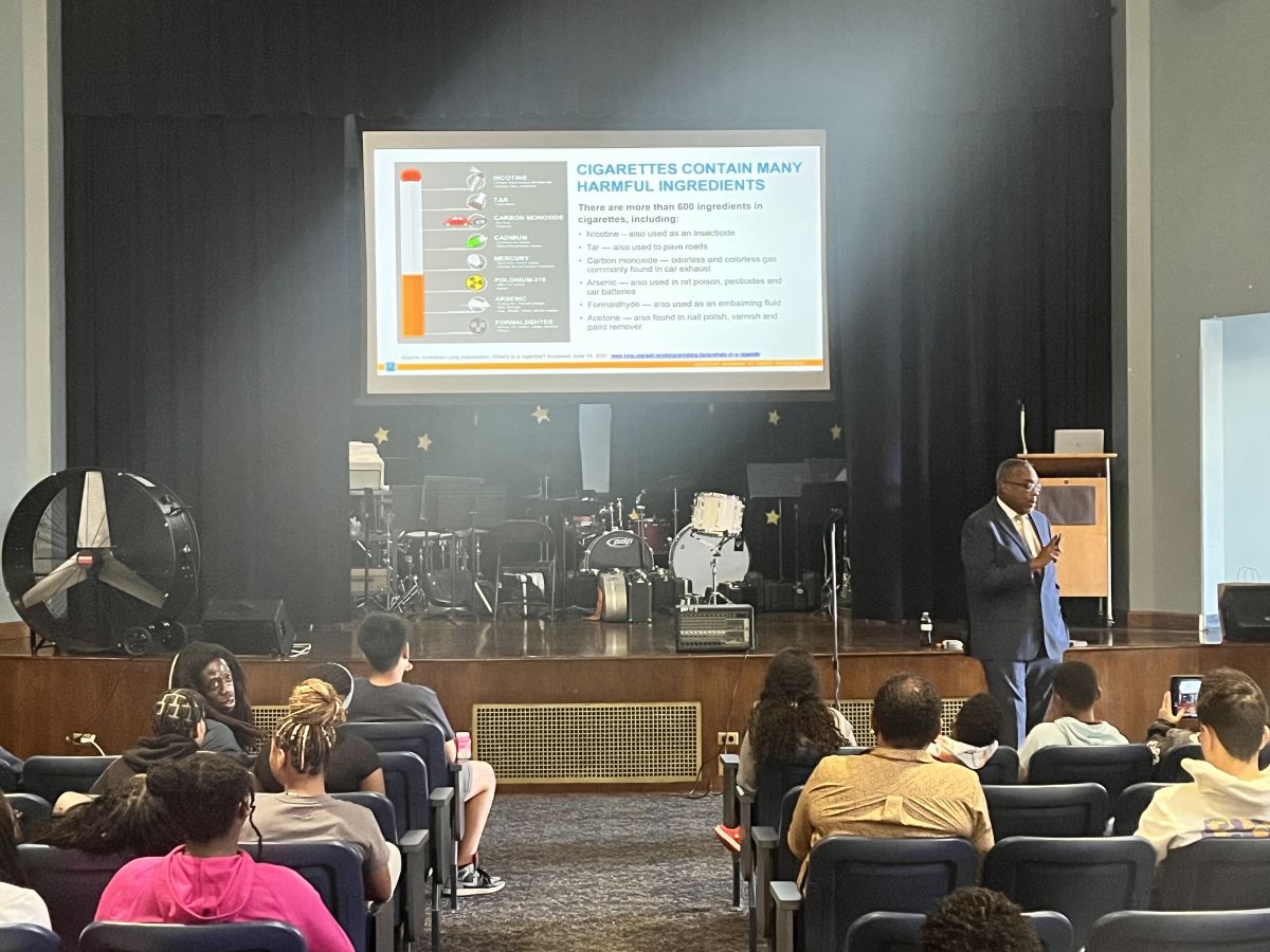 Cecil H. Parker students participate in vaping assembly | News Details ...