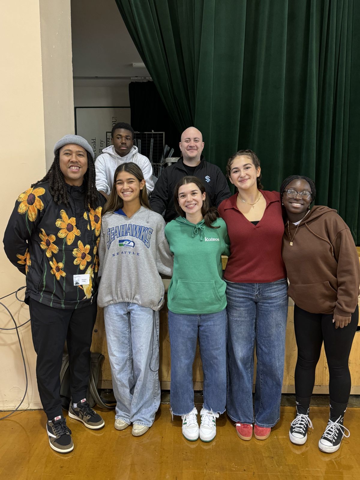 Christian Paige on campus | News Details