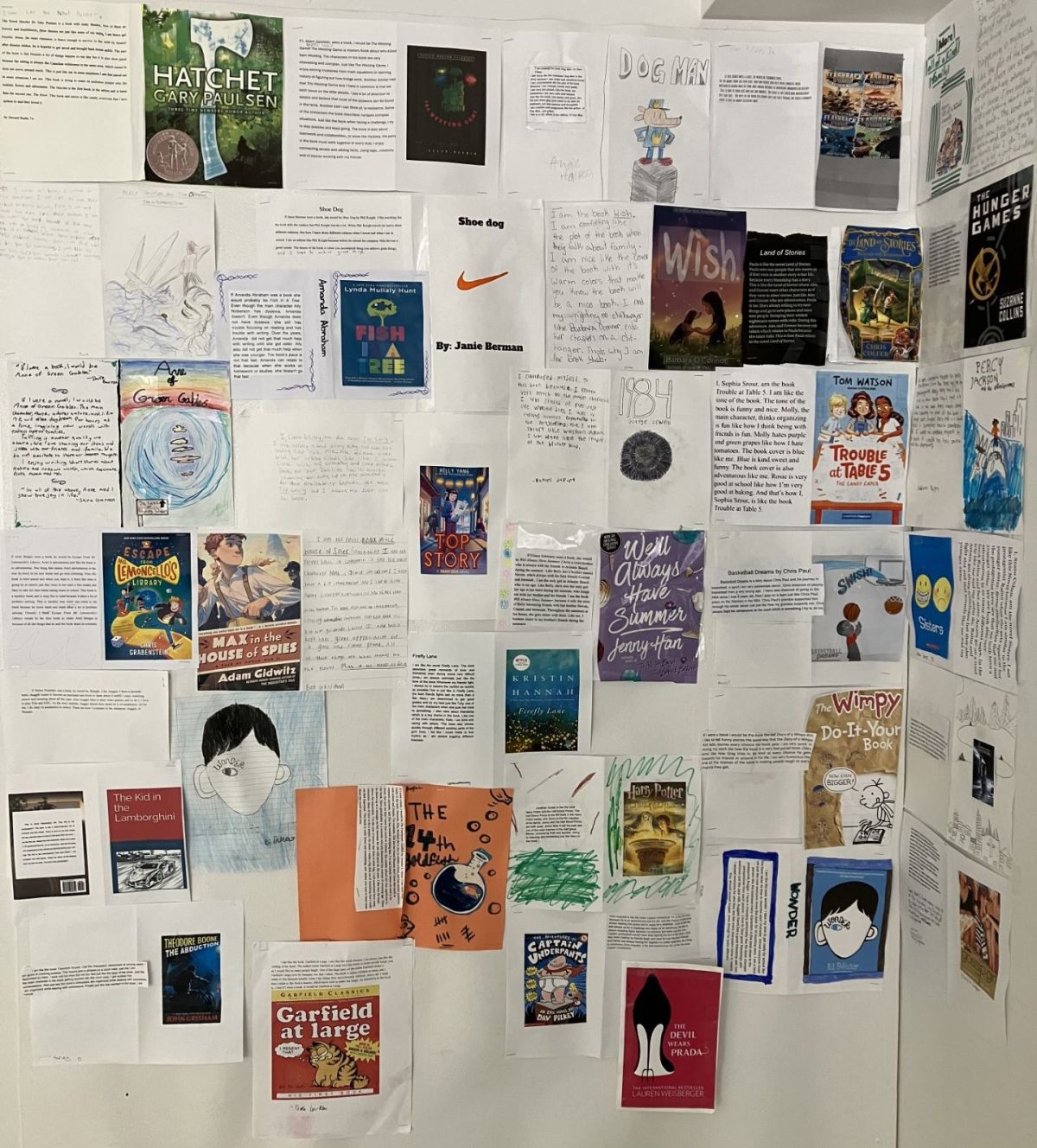 7th Graders Embrace the Metaphor, "Our Class is a Library" | Ramaz News ...