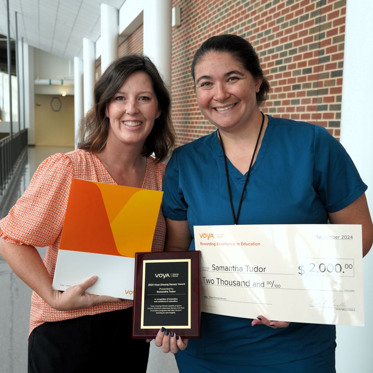 KCAL Teacher Selected to be Voya Unsung Heroes Award Winner | Default News Page