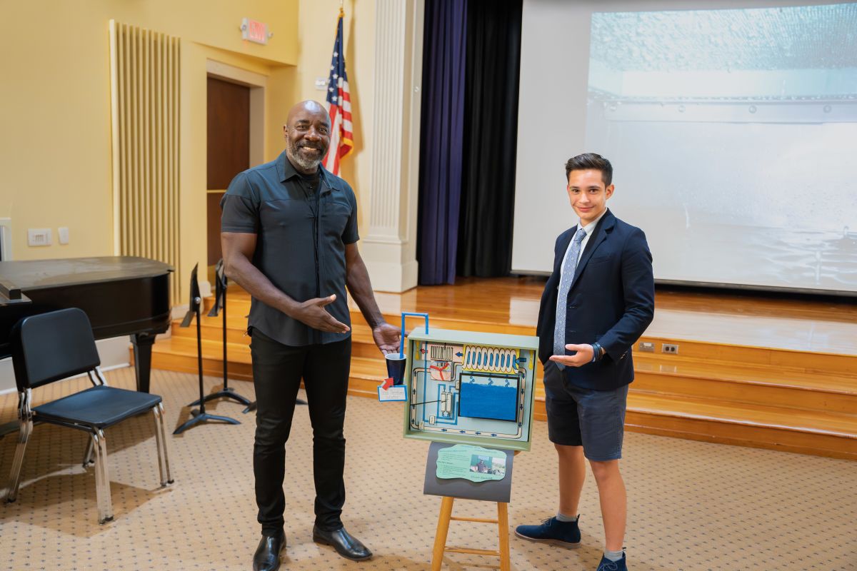 GVS Guest Speaker Moses West Turns Air into Water | News & Updates