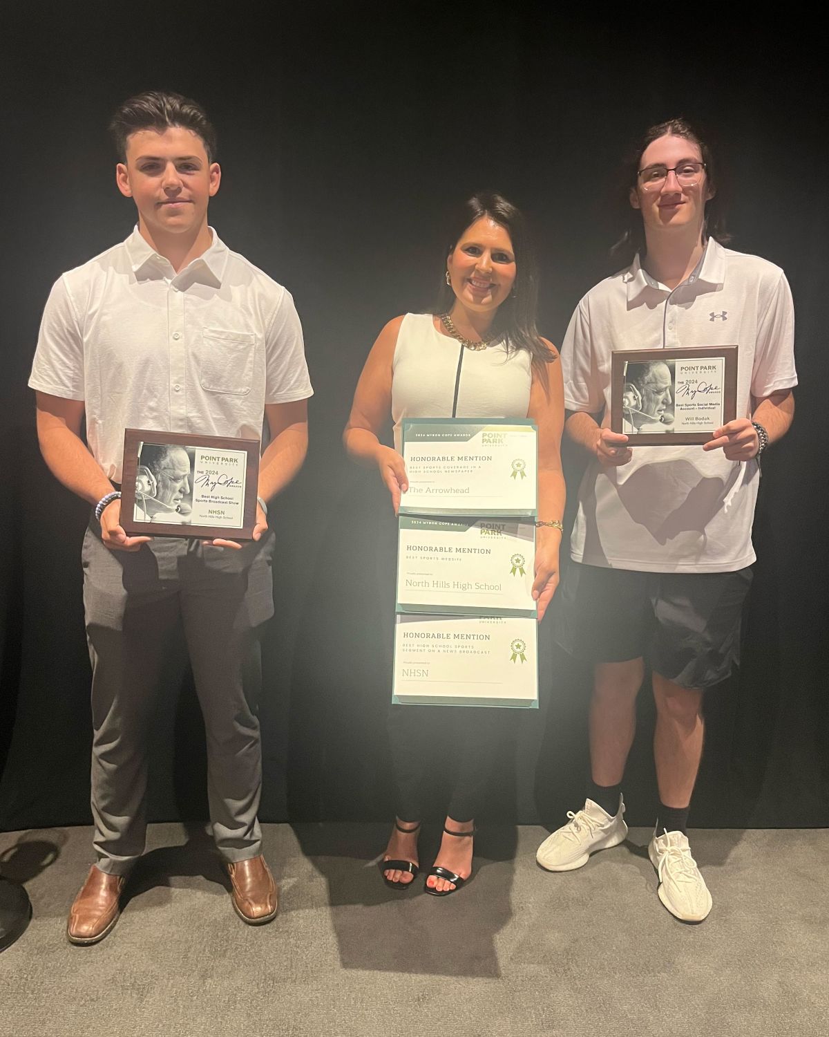 North HIlls students win big at inaugural Myron Cope Awards | Details