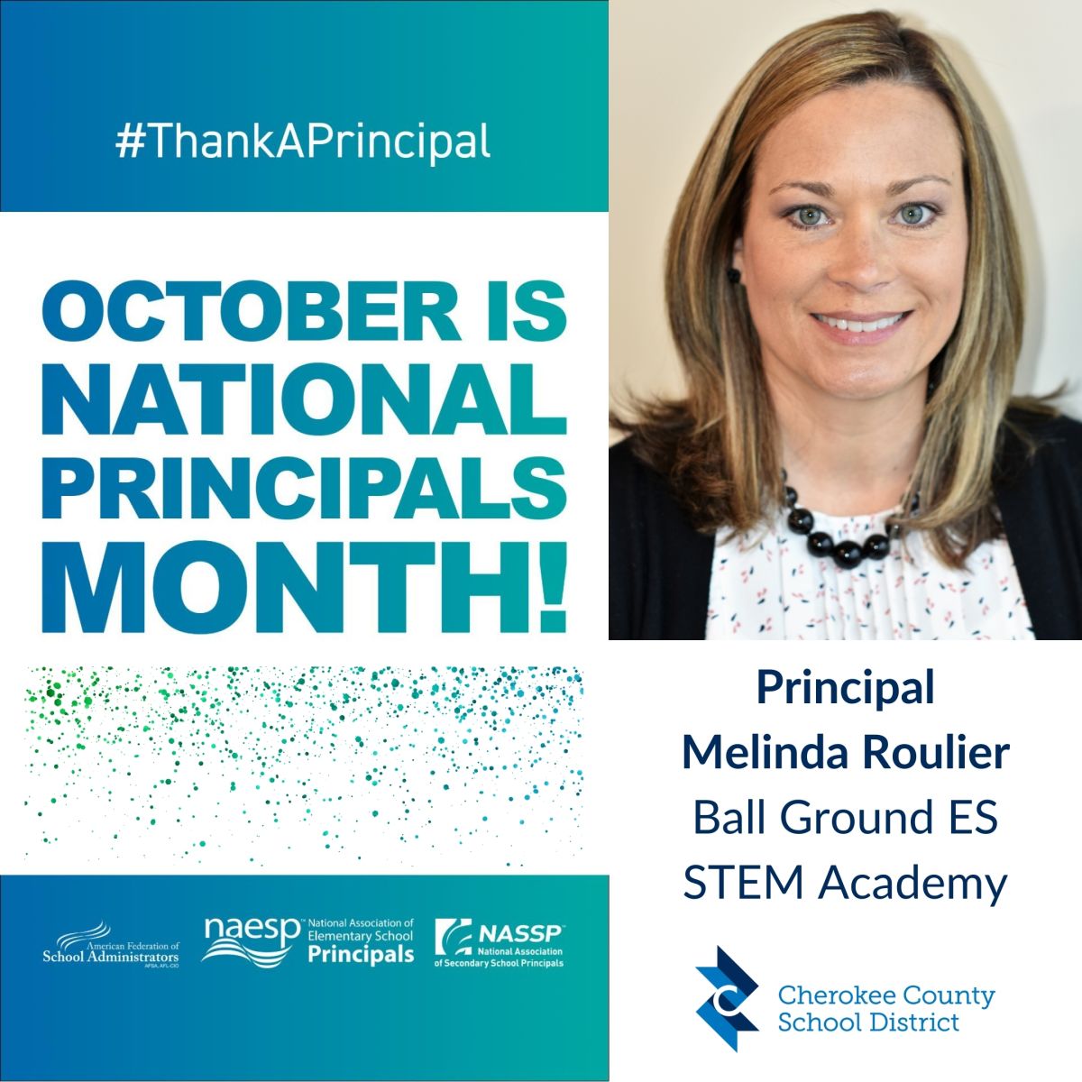 National Principals Month Spotlight: Melinda Roulier of Ball Ground ES ...