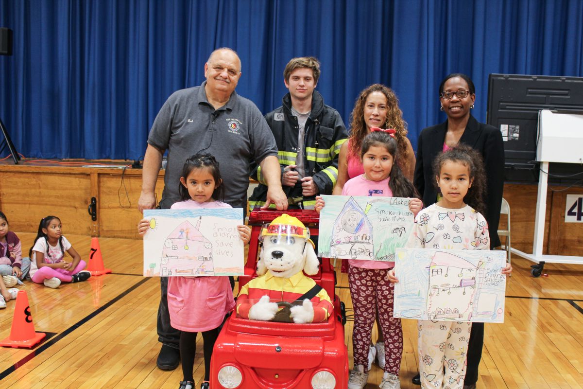 Central Islip Fire Department Visits Morrow for Assembly | News Details