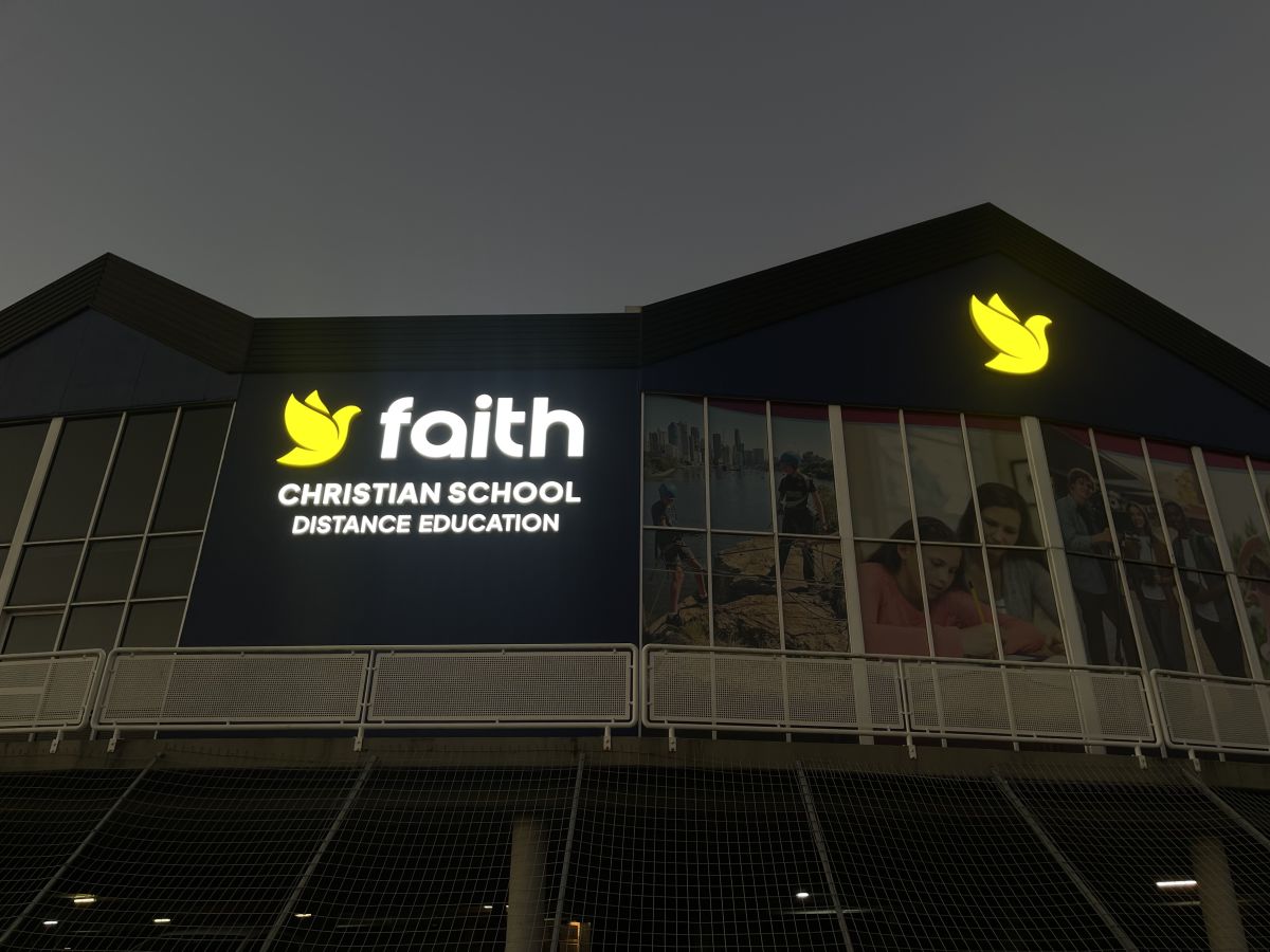 New Faith Christian School signage unveiled in Daisy Hill | Post