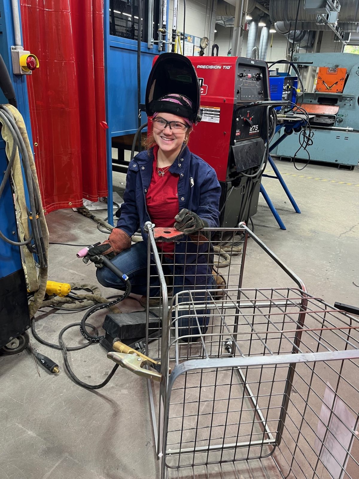 EASTERN Welding Technology Student Volunteers Skills to Repair Cart for ...