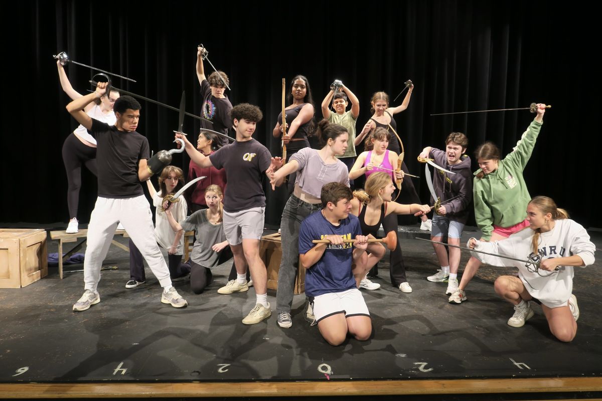 Summit High School’s Company of Peter Pan and Wendy Learns to Fight and ...