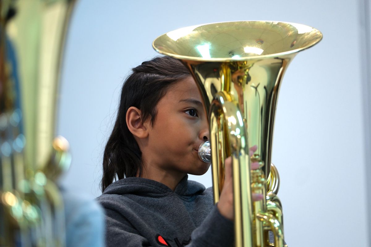 5th Grade Band Practice | Forest News