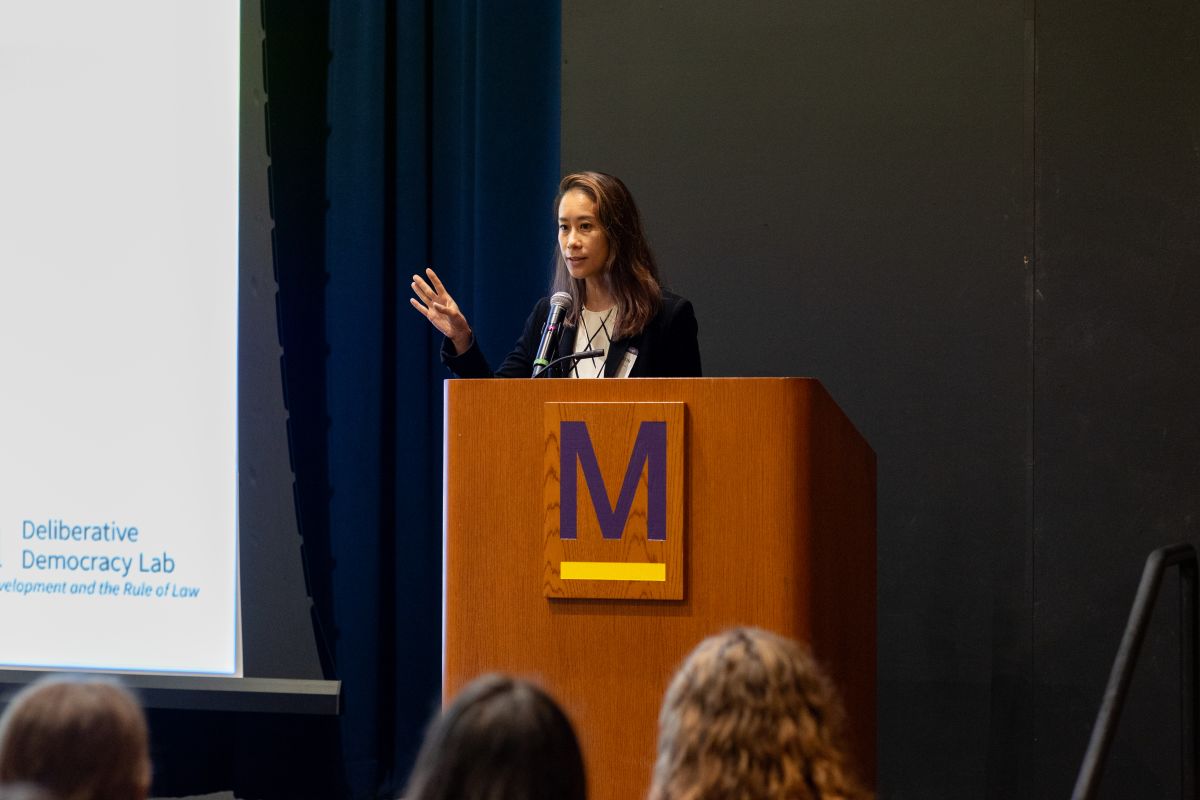 Deliberative Democracy with Dr. Alice Siu | Marlborough News