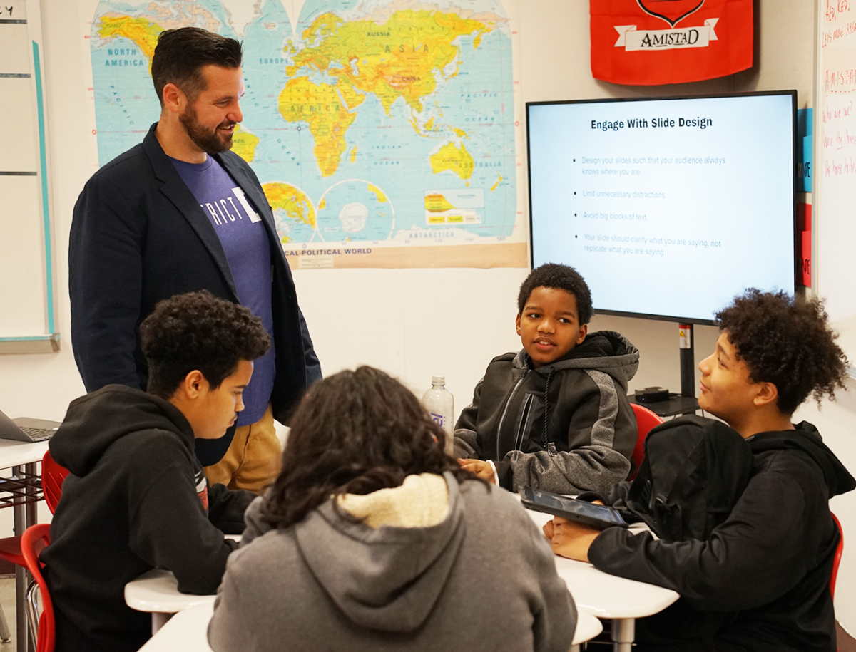 Students solve real world problems in new District C class | News Details