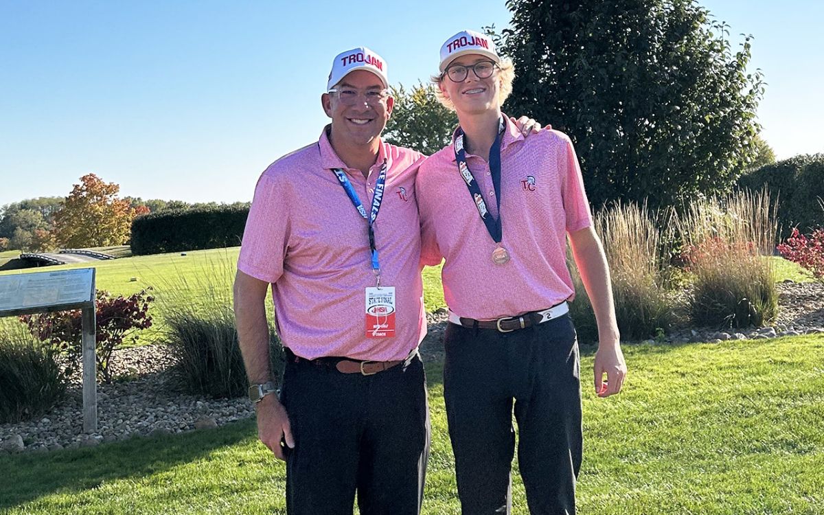Miles Van Prooyen Sets Record with 4th Place Finish at IHSA State Golf ...